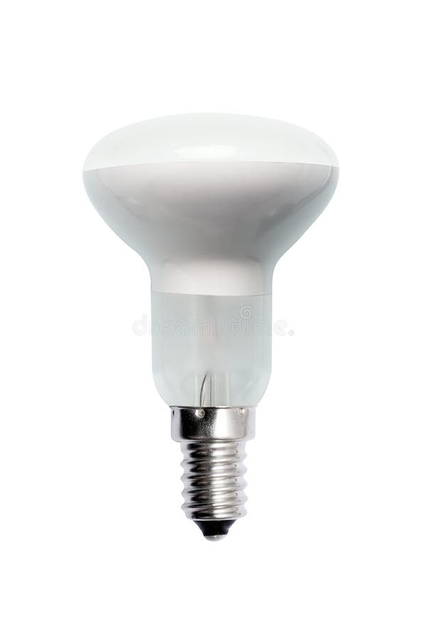 Glass Bulb. Isolated Image. Stock Photo - Image of lighting, glass ...