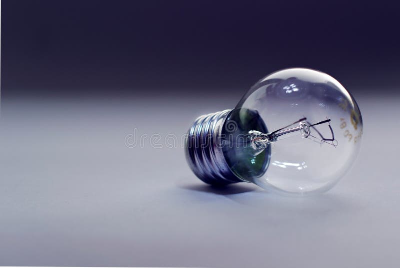 A glass bulb stock image. Image of electronics, idea - 88817245
