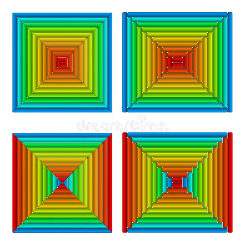 Colorful buttons, set stock vector. Illustration of click - 25168536