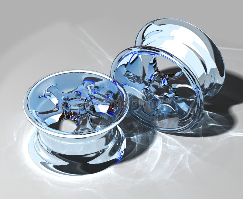Glass car rim stock image. Image of chrome, spokes, rims - 2376475