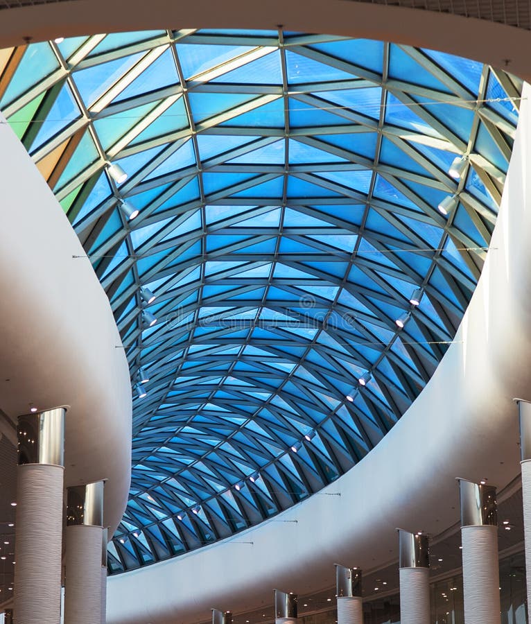 Glass ceiling stock image. Image of business, metro, limpid - 43038061