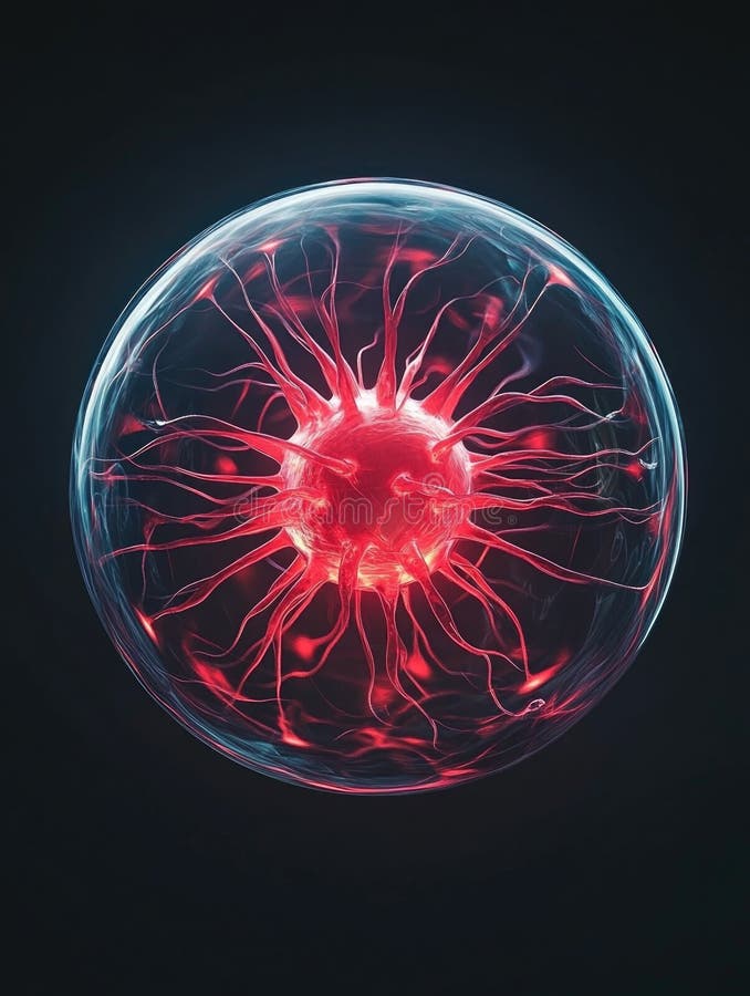 Glass cell observation stock photo. Image of generated - 377309554