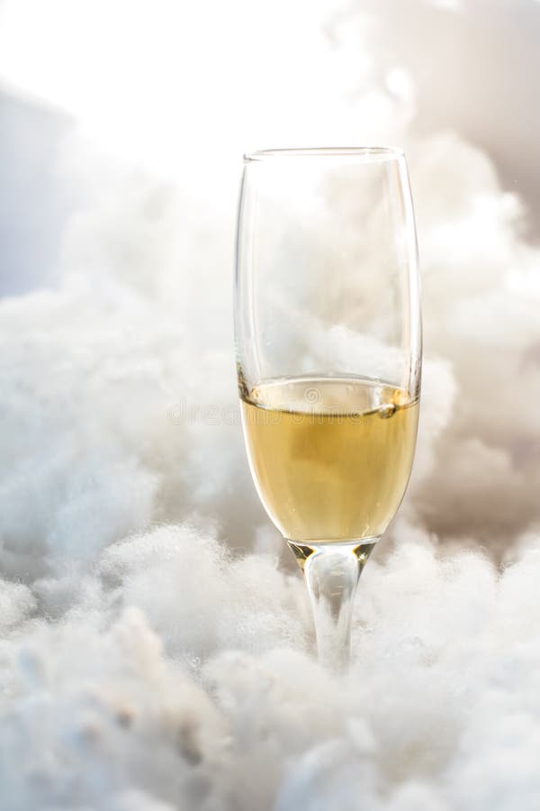 Glass of champagne stock photo. Image of fizzy, isolated - 116401290