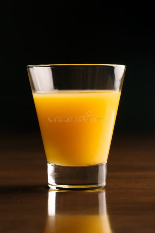 A Glass of Chilled Orange Juice Stock Image - Image of party, drink ...