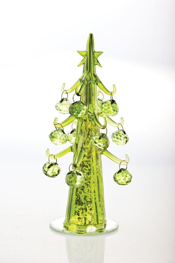 Glass Christmas Tree stock photo. Image of christmas - 17113708