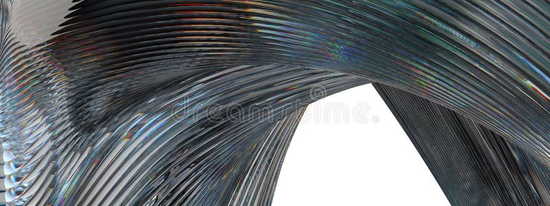 Glass Chrome Reflection and Refraction Luxury Contemporary Elegant ...