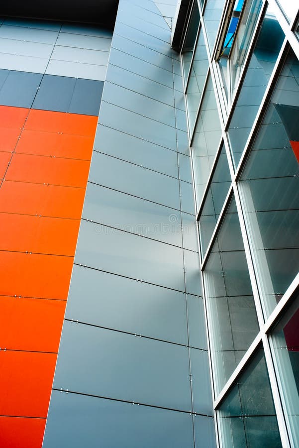 Glass Cladding Panels and Windows of Modern Buildings. Geometry and ...