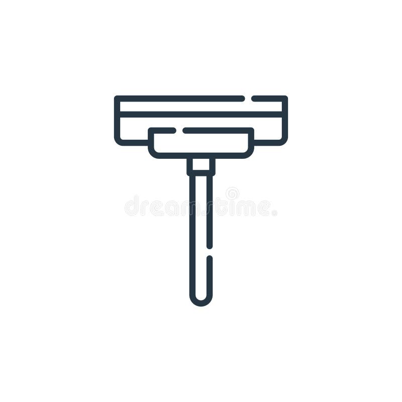 Glass Cleaner Icon Vector from Hygiene Routine Concept. Thin Line ...