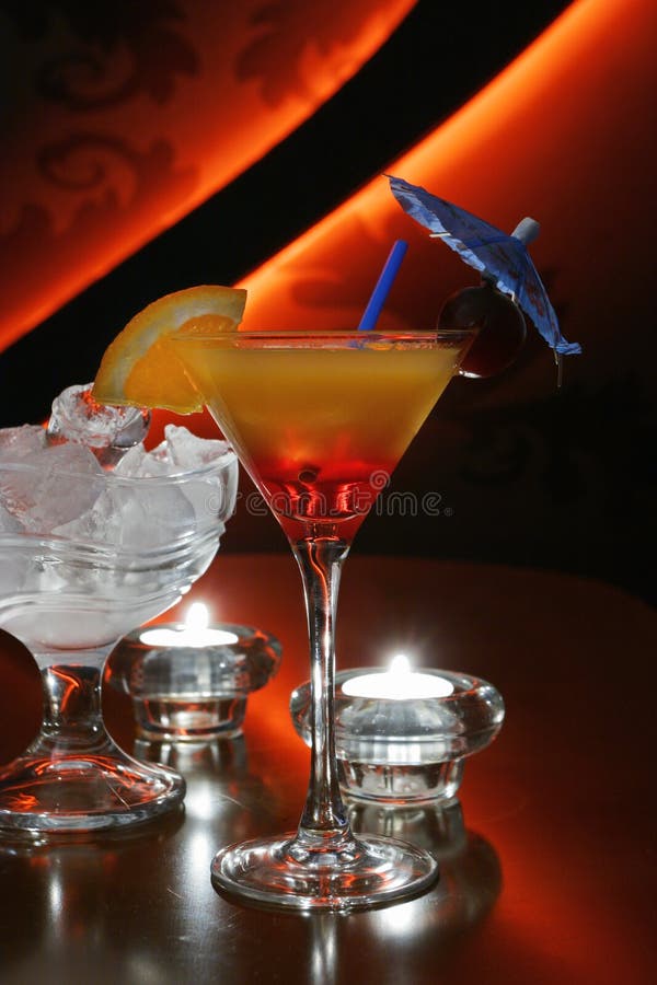 Glass with cocktail stock photo. Image of color, glass - 7484132
