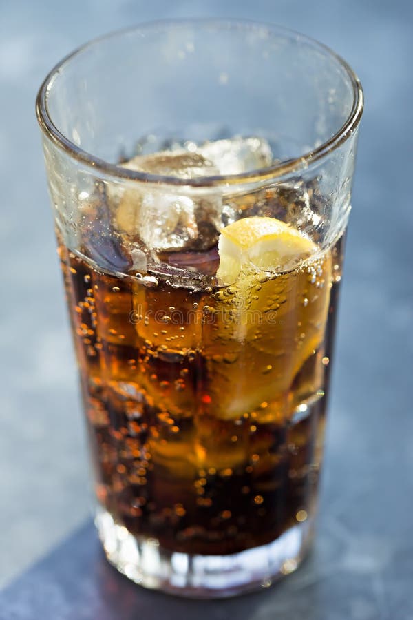 Glass of coke stock photo. Image of caffeine, drink, freshness - 88666064
