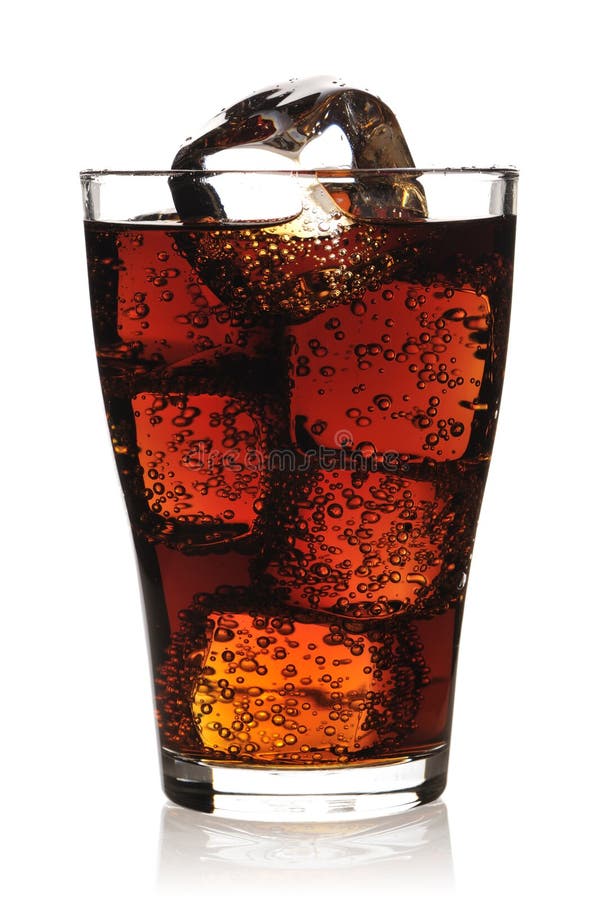 Glass of cola stock photo. Image of glasses, isolated - 11566330