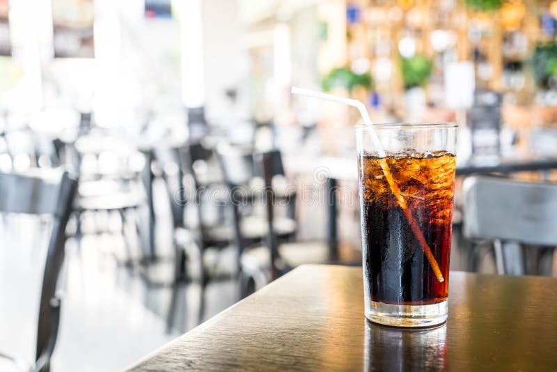 A glass of cola stock photo. Image of glass, cola, pouring - 108280684