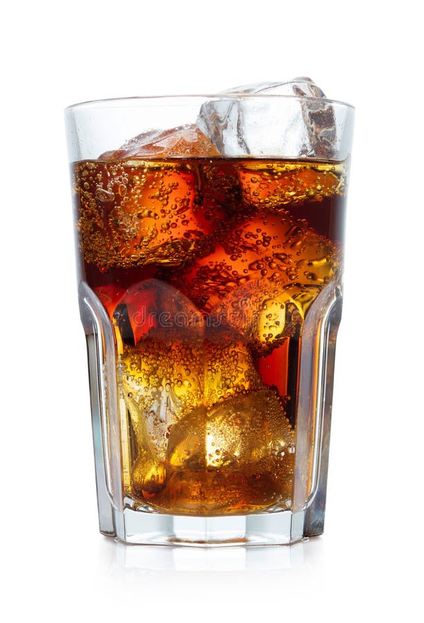 Glass of cola stock image. Image of refreshment, beverage - 144351631