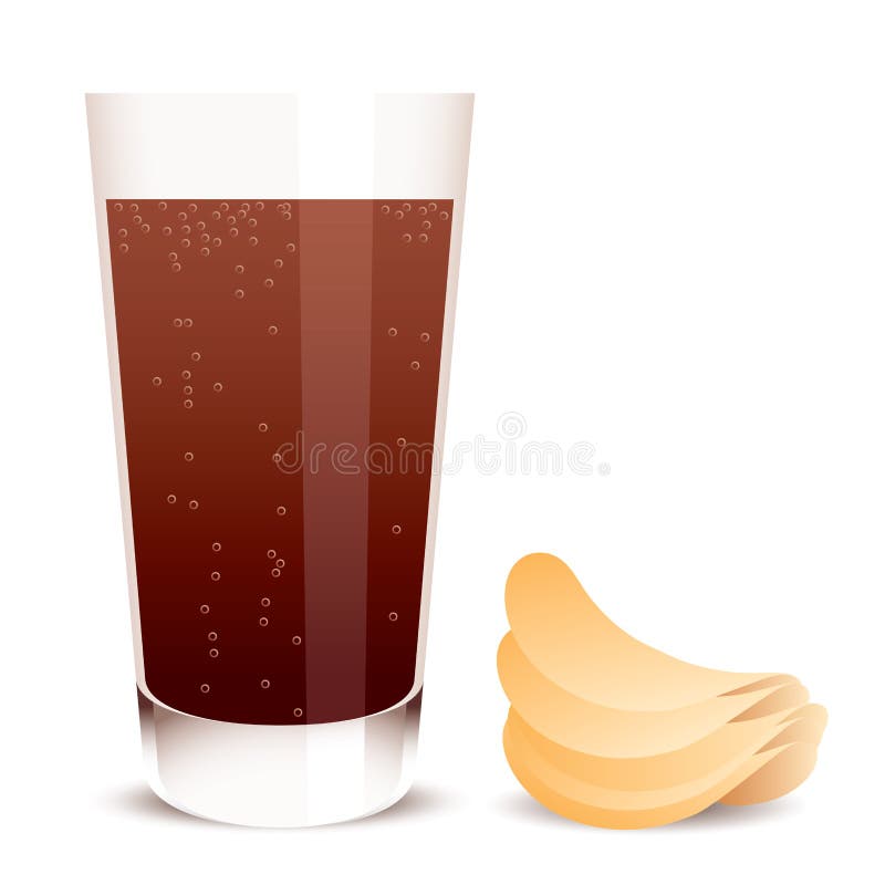 Vector Cola Potato Chips Stock Illustrations – 397 Vector Cola Potato ...
