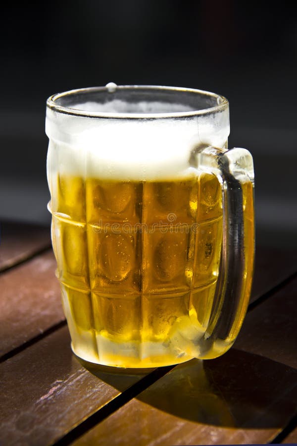 Glass of cold beer stock image. Image of refreshment - 64935747