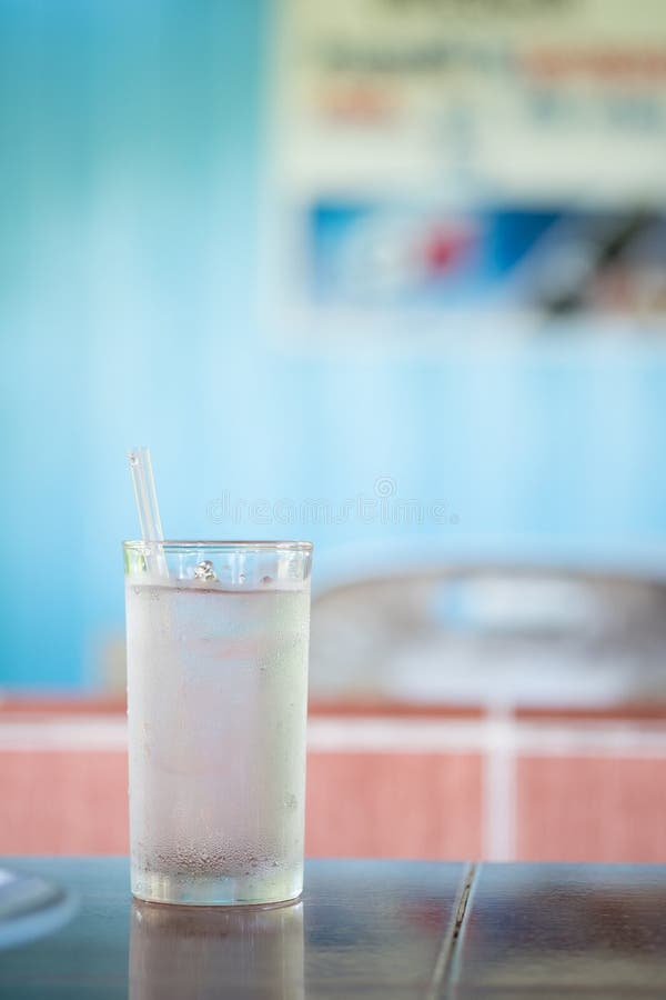 Glass of cold clear water stock image. Image of life - 157441319