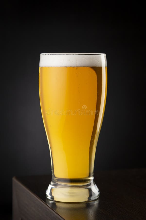 Cold light beer stock image. Image of cider, lager, alcohol - 94771685