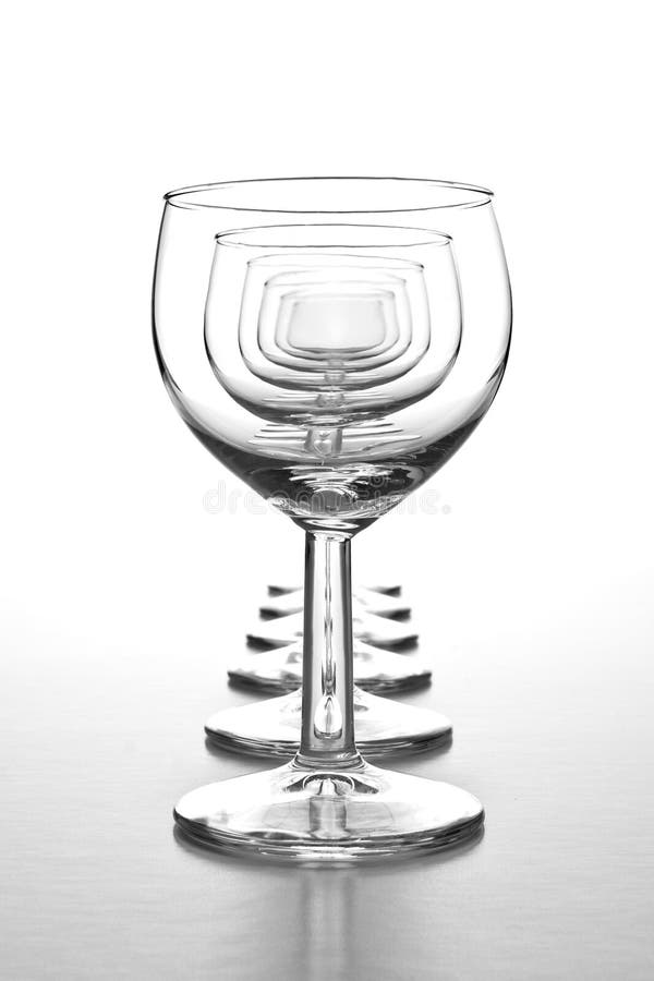 Glass composition stock photo. Image of abstract, grayscale - 7375642