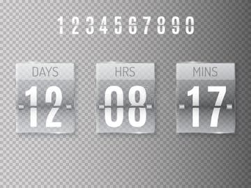 Countdown Timer Transparent Background Stock Illustrations – 4,063 ...