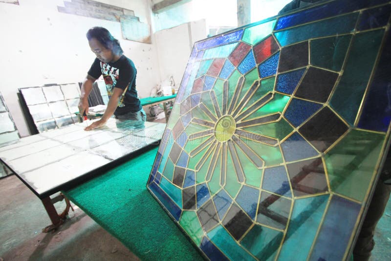 Glass craft editorial photo. Image of glass, java, leisure - 35478291