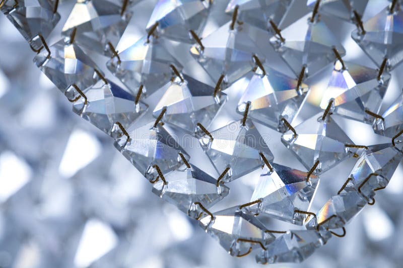 Glass Crystal Design Elements Stock Photo - Image of blue, crystal ...