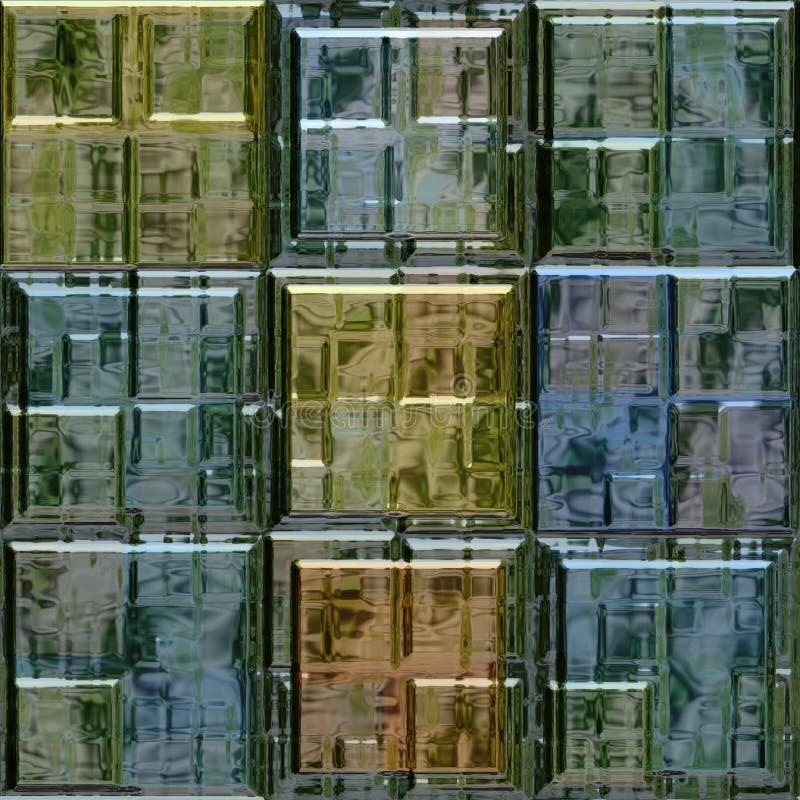 Glass Brick (Seamless Texture) Stock Image - Image of stones, design ...