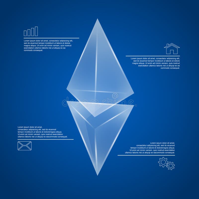 Glass crystals infographic stock vector. Illustration of crystal - 37878944