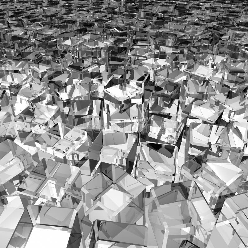 Glass cubes stock illustration. Illustration of geometric - 17343092