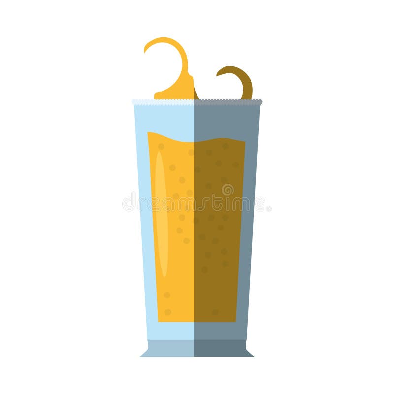 Glass Cup Drink Splashing Shadow Stock Illustration - Illustration of ...
