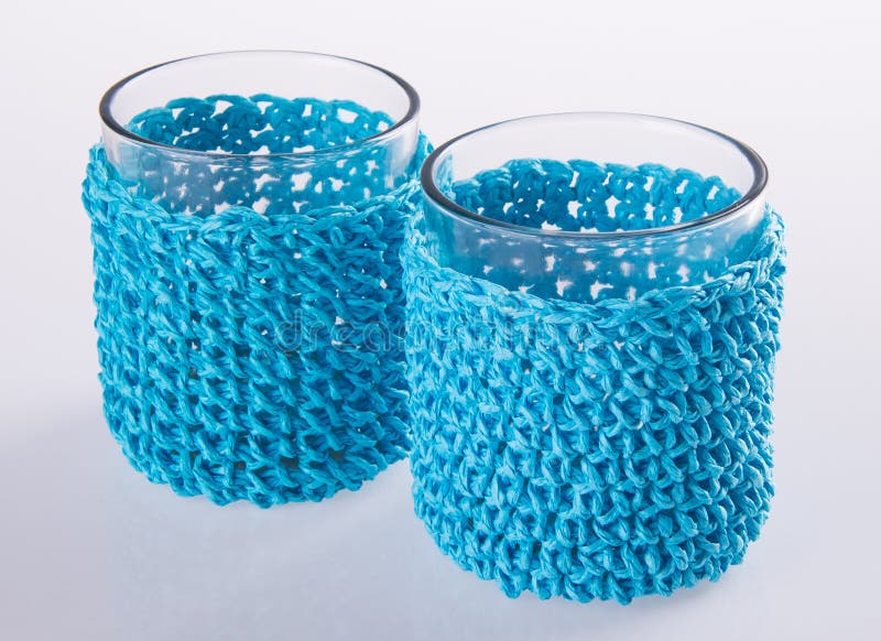 Glass Cup. Empty Glass Cup on a Background Stock Photo - Image of ...