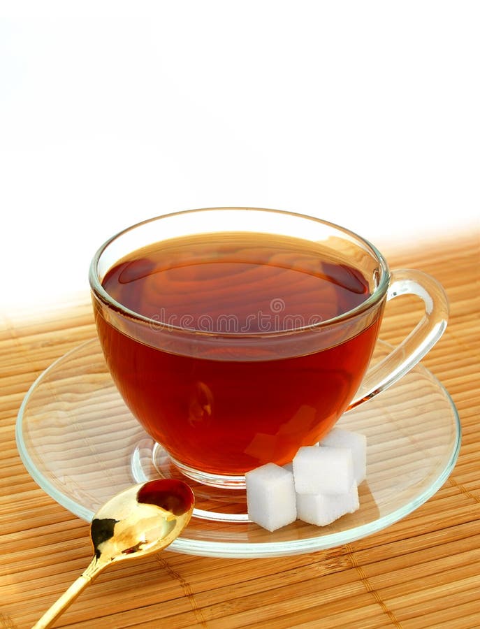 Glass Cup Of Tea Picture. Image: 8193620