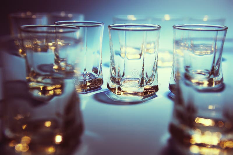 Glass cups stock image. Image of transparent, closeup - 142964525