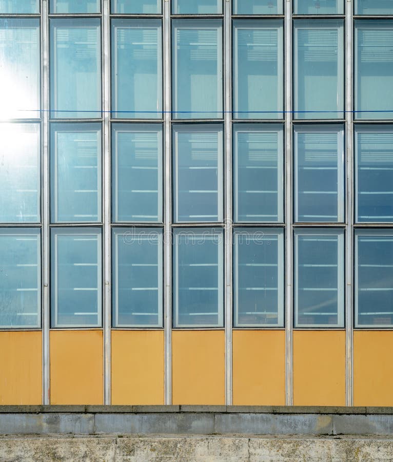 Glass curtain wall texture stock image. Image of mounting - 93820421