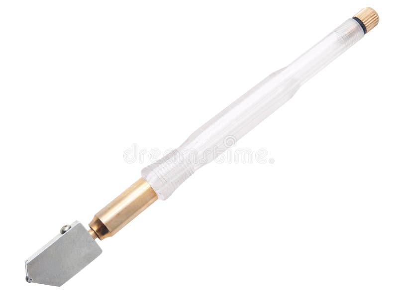 Glass cutter. stock photo. Image of metal, studio, steel - 24806786