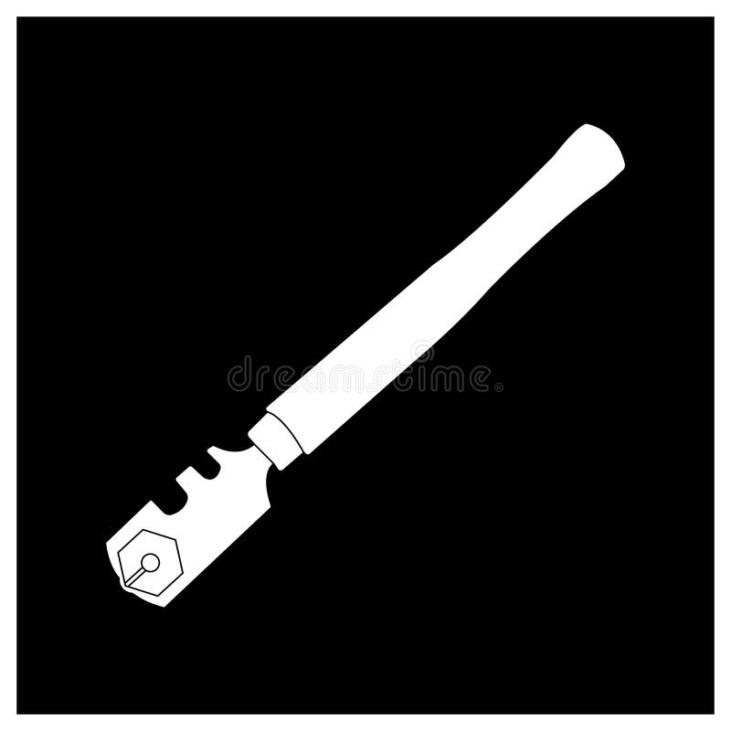 Glass cutter icon design stock vector. Illustration of industrial ...