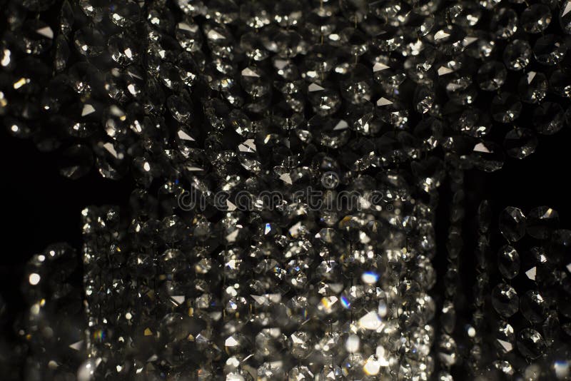 Glass in Dark. Light on Glass Elements Stock Photo - Image of modern ...