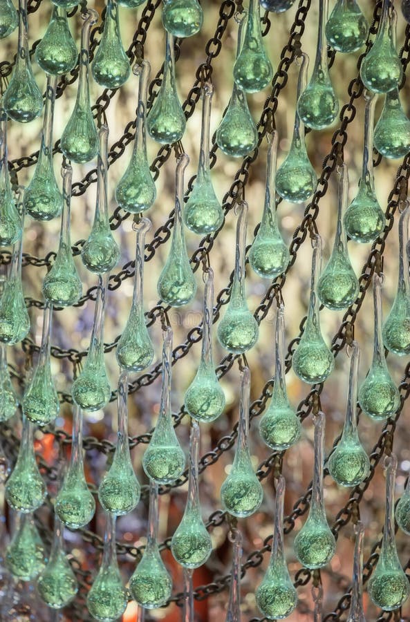Glass Decoration on Chain from Grand Bazaar Stock Image - Image of ...