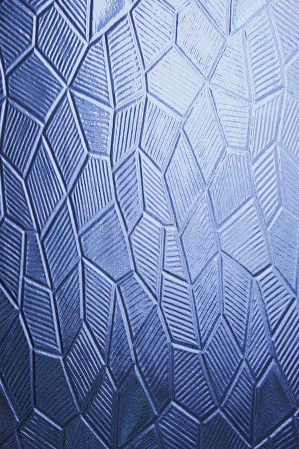 Glass with Decorative Abstract Pattern Stock Photo - Image of geometric ...