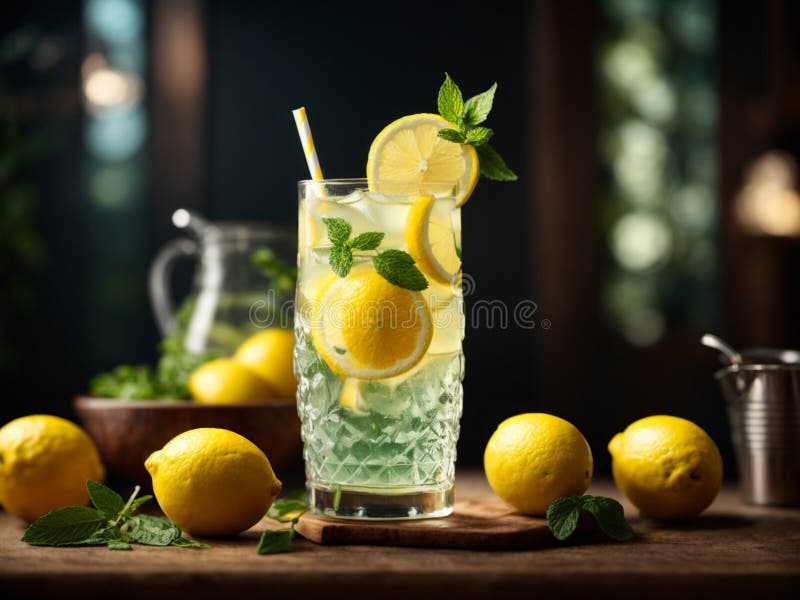 A Glass Of Delicious Lemonade Symphony Of Flavors The Zesty Tang Of