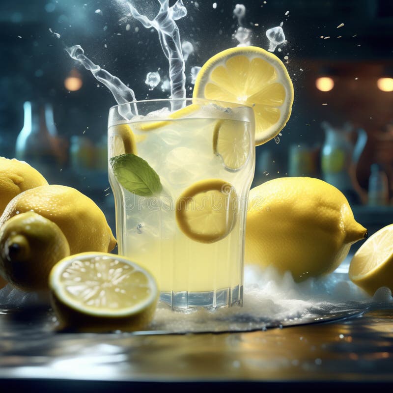 A Glass Of Delicious Lemonade Symphony Of Flavors The Zesty Tang Of