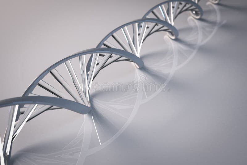 Glass Dna double helix stock illustration. Illustration of healthcare ...