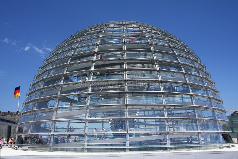 Glass dome editorial stock photo. Image of metallic, modernistic - 25554113