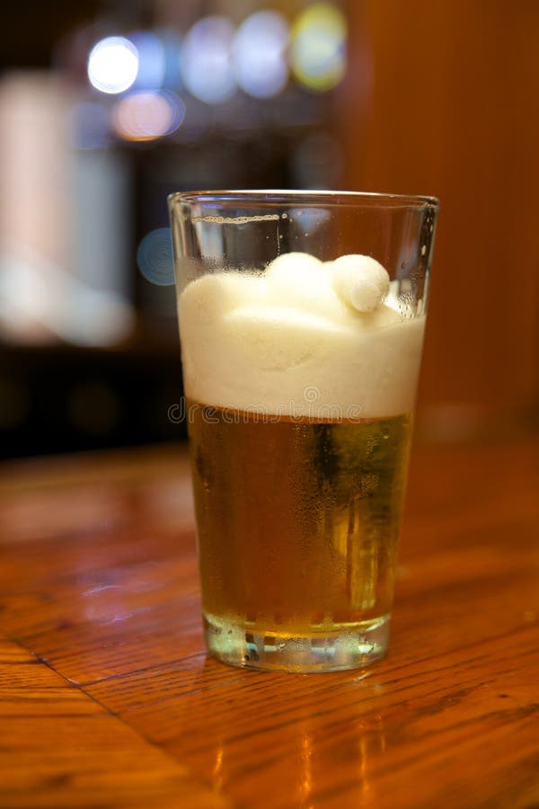 Glass of Draft Beer stock image. Image of draft, beverage - 41516221
