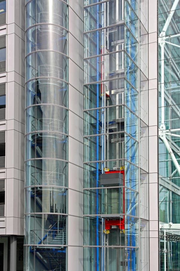 Glass lift shaft stock image. Image of london, liftshaft - 21091141