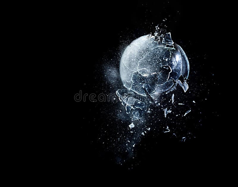 Glass explosion stock photo. Image of bullet, power, crash - 50930448