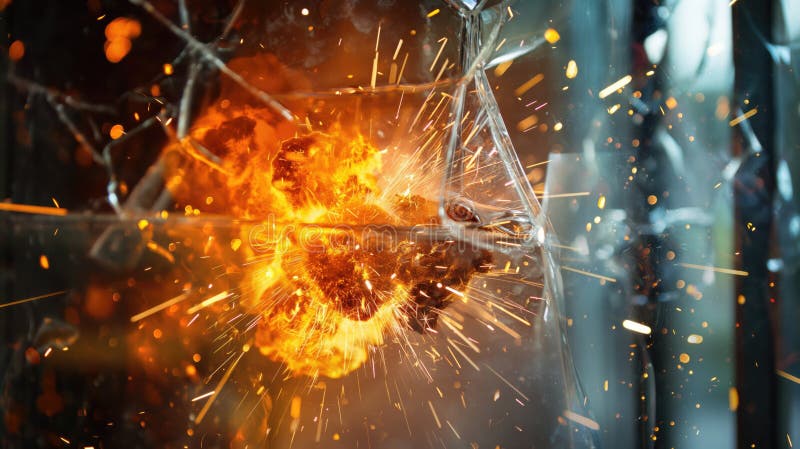 Glass Explosion stock image. Image of party, power, splash - 307539177