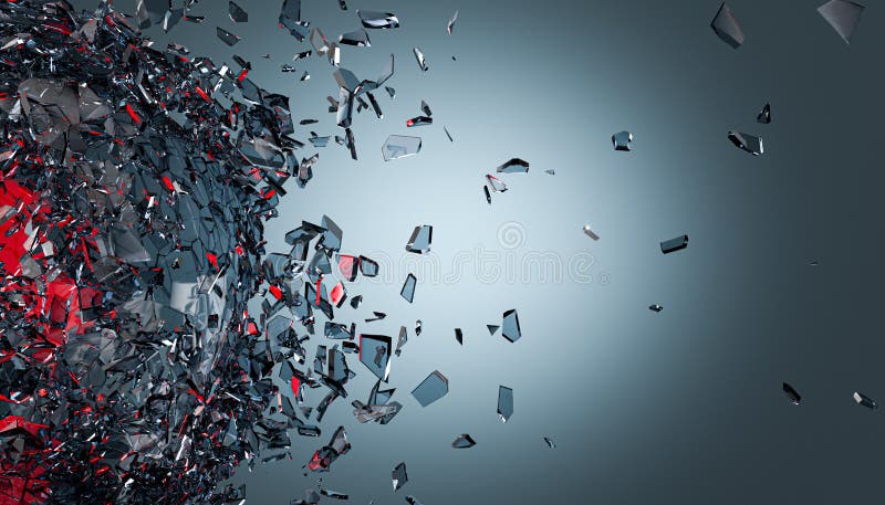 Glass explosion stock photo. Image of bullet, power, crash - 50930448