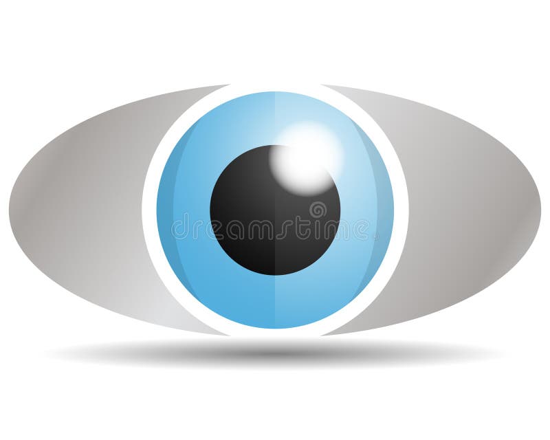 Glass eye logo stock vector. Illustration of internet - 20453947