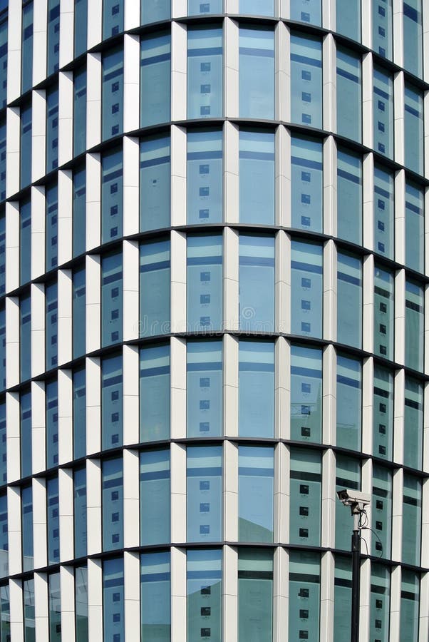 Facade of Building with Blind Arch Stock Image - Image of cement ...