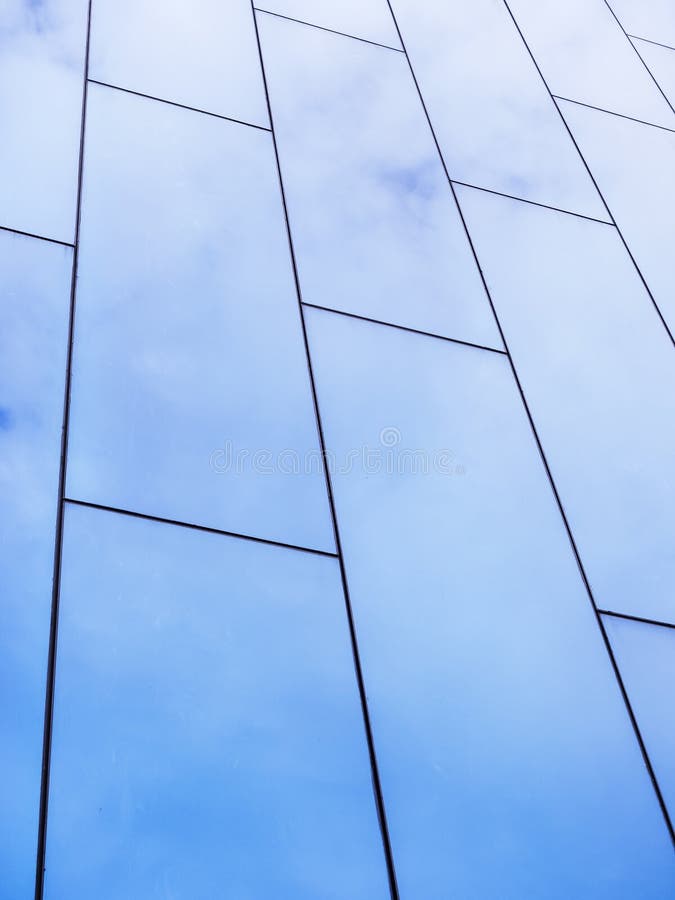 Glass Facade Modern Architecture Details Stock Image - Image of ...